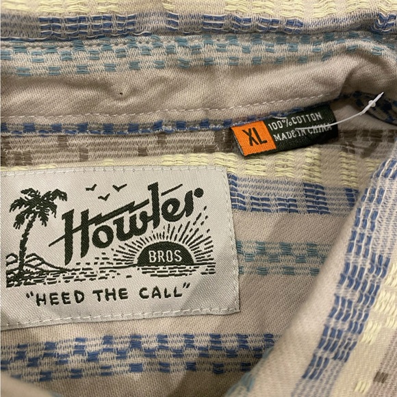 Howler Brothers | Shirts | Mens Howler Brothers San Gabriel Shirt In ...